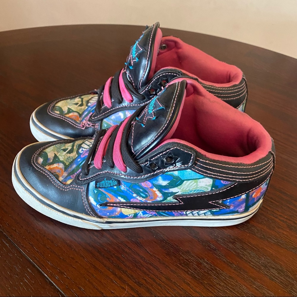 Skechers Punkrose Skater High Top Extra Thick Ankle P… - Gem